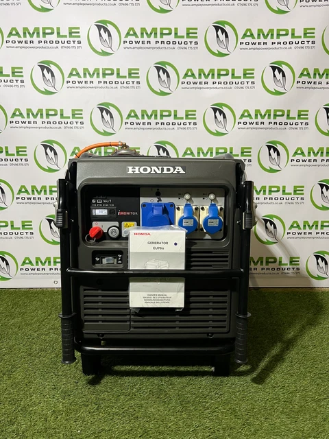 HONDA EU70IS GENERATOR EU70 Dual Fuel Petrol / LPG 7000W **£3650** £ ...