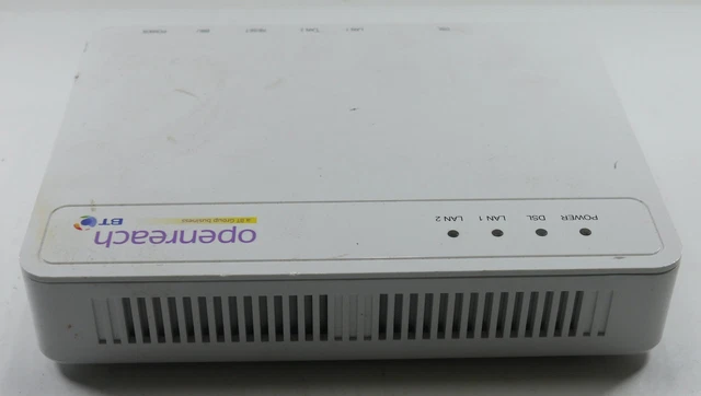 ECI B-FOCUS V-2FUB/R Rev.B BT Openreach Fibre VDSL Modem Used - Free ...