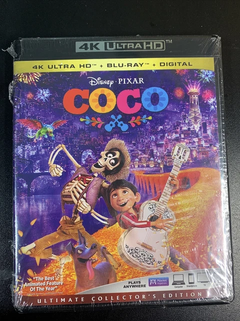 COCO DISNEY PIXAR 4K Ultra HD, Blu-Ray, Digital (Brand New) £12.60 - PicClick UK