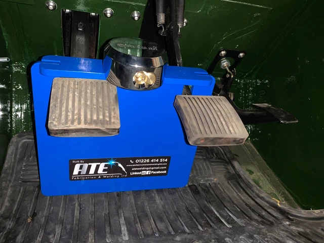 LAND ROVER DEFENDER 90 110 130 1999-2015 security pedal lock £59.99 ...