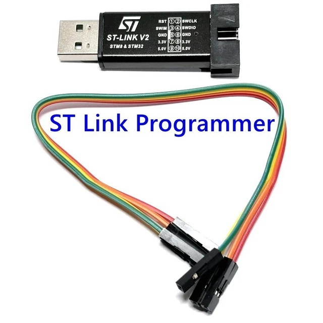ST LINK PROGRAMMER STLink STM8 Emulator STM32 Simulator ARM Downloader ...