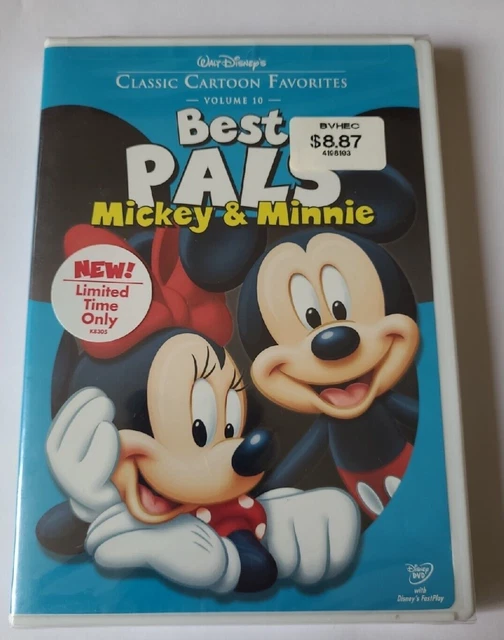 DISNEY'S CLASSIC CARTOON Favourites: Volume 10 Best Pals (DVD, 2006 ...