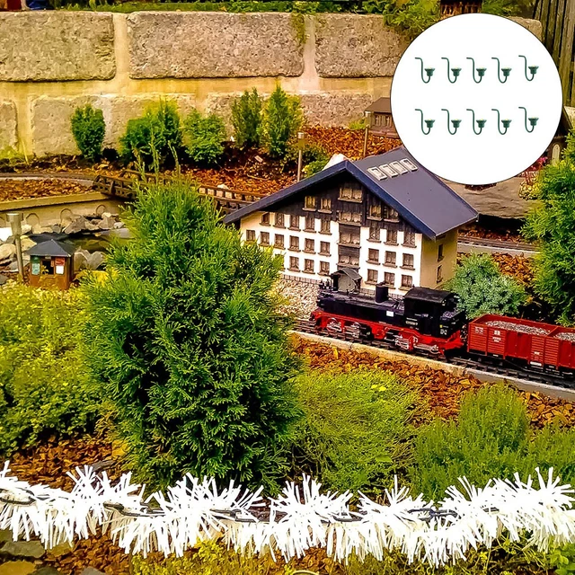 3 COUNT SAND Table Layout Decor Building Materials Miniature Led Wall ...