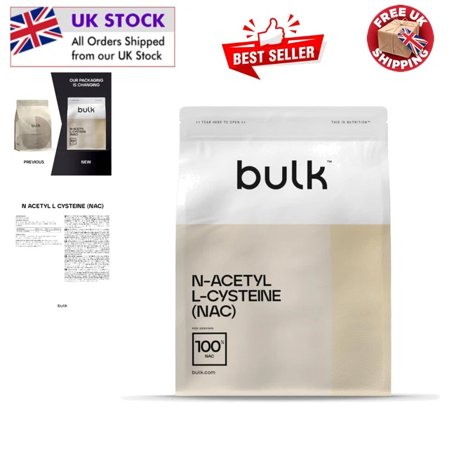 PURE N-ACETYL L-CYSTEINE NAC Powder 100g | Boost Absorption & Wellness ...