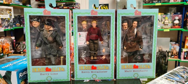 NECA HOME ALONE Kevin McCallister, Harry Lime & Marv Merchants Set ...
