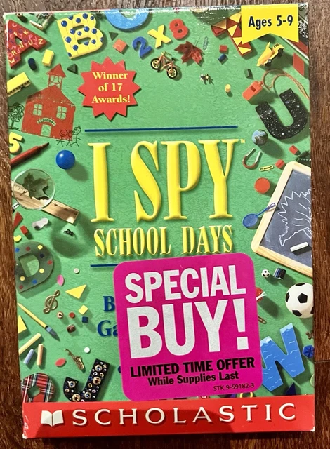 I SPY SCHOOL Days PC Game "Brain Building Games for Kids" New $18.21 ...