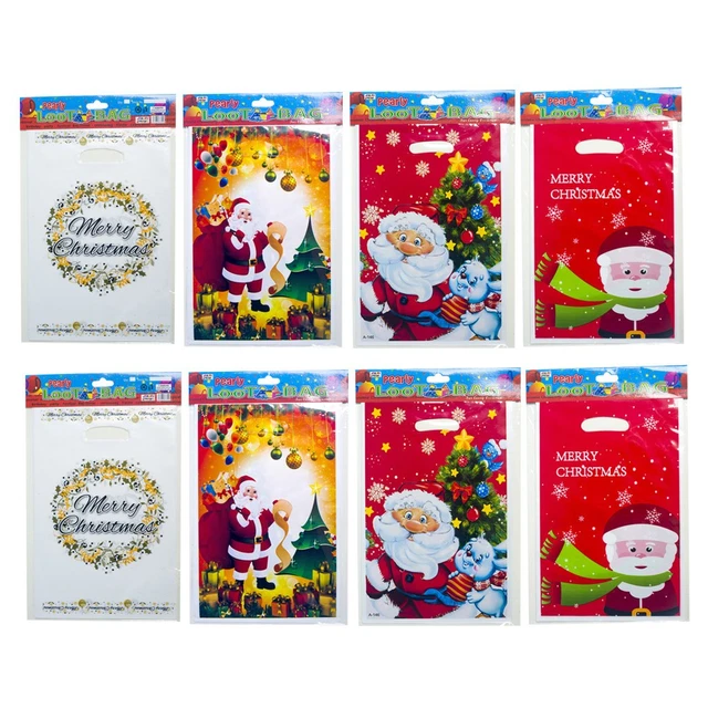 40 PCS SACS En Cellophane De Noël Pour Les Cadeaux Fête Vacances EUR 10 ...