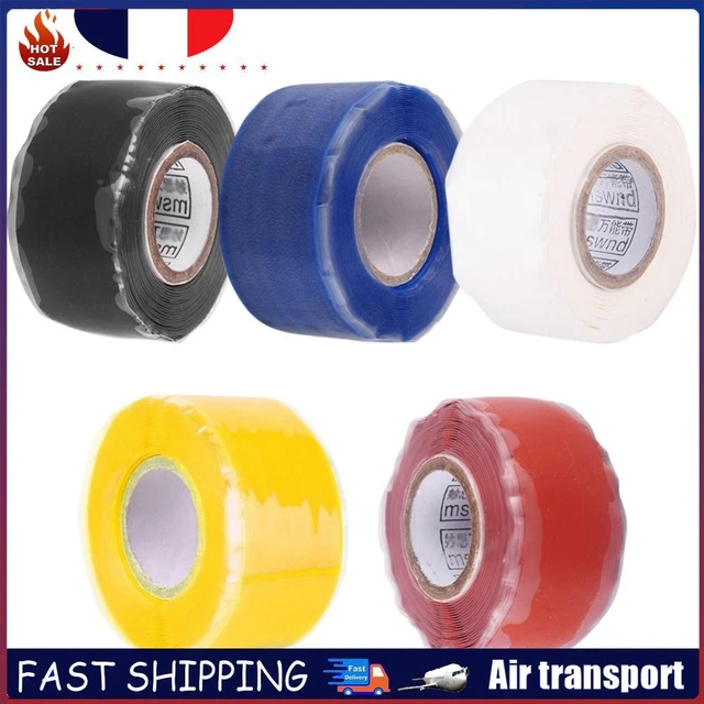 R# WATERPROOF SILICONE Bonding Rescue Self Fusing Wire Tape Household ...