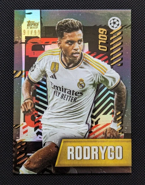2023-24 TOPPS GOLD UCL Rodrygo Real Madrid La Liga/99 EUR 11,69 ...