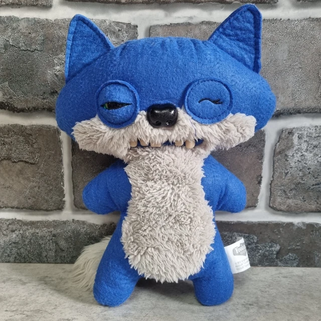 FUGGLER SUSPICIOUS FOX Limited Edition Funny Ugly Monster Plush 9" Rare ...