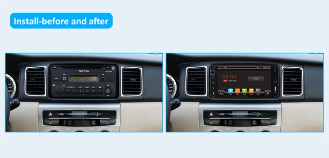 ANDROID 12 GPS Navi Head Unit for Toyota Corolla Vios RunX RAV4 Car ...