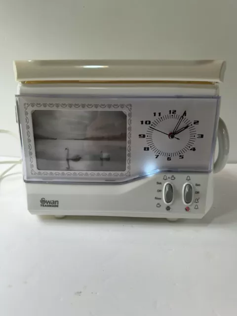 SWAN TEASMADE STM202N Alarm Clock Tea maker £35.00 - PicClick UK
