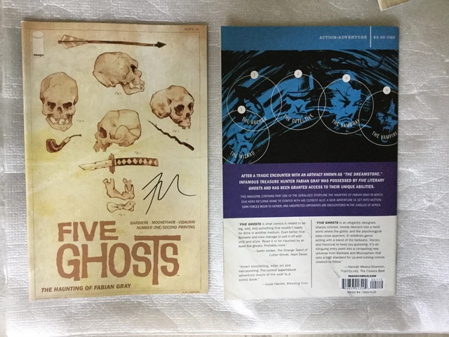 FIVE GHOSTS #1 - The Haunting of Fabian Gray (2013, image) Signé 2ème tirage ! EUR 5,87 ...