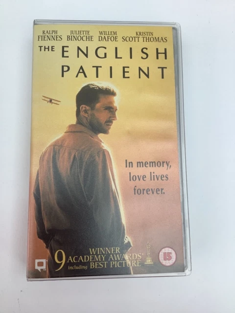 THE ENGLISH PATIENT (VHS Tape) [018] £3.87 - PicClick UK