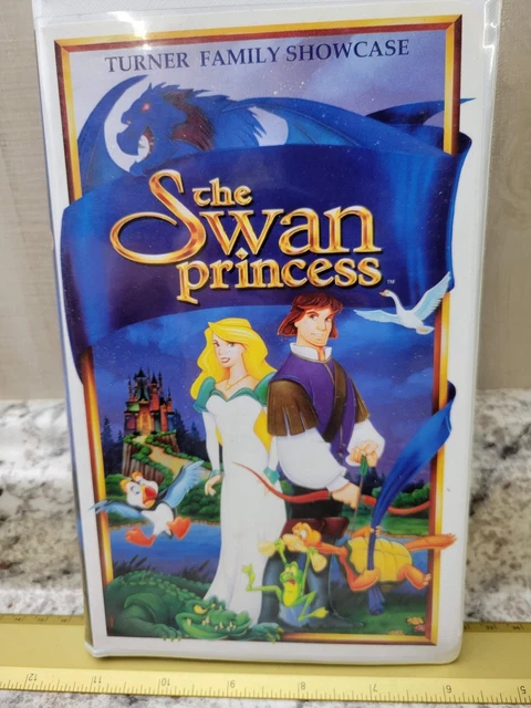 THE SWAN PRINCESS VHS 1994 Animated Family Turner Family Showcase Nest ...