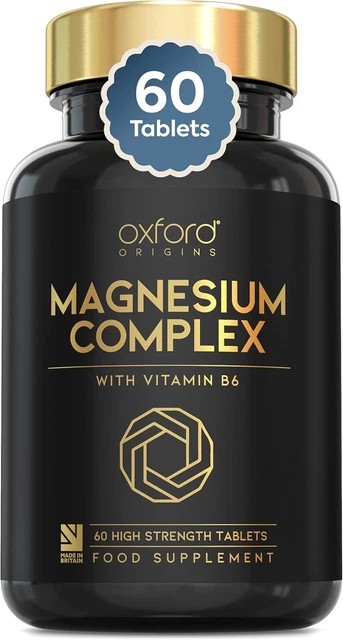 MAGNESIUM TABLETS X60 For Restless Leg Syndrome Relief, Leg Cramps ...