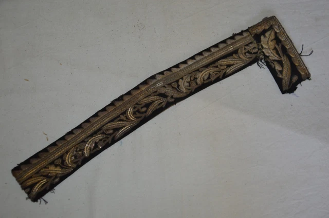 BRODERIE D'ADMINISTRATION PREFECTORALE-PAREMENT Manche Tunique De ...