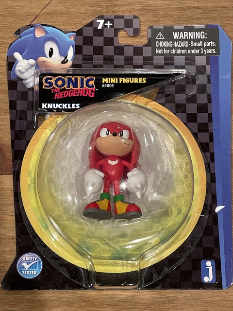 SONIC THE HEDGEHOG Knuckles Mini Figure Rare New Sealed £30.00 ...