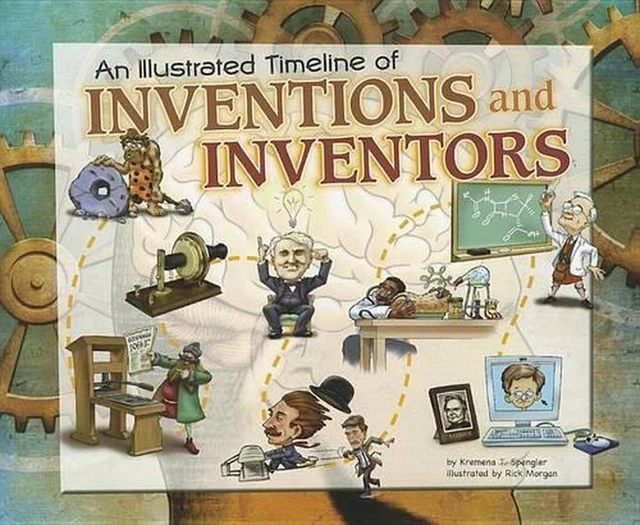 ILLUSTRATED TIMELINE OF Inventions & Inventors by Kremena Spengler ...