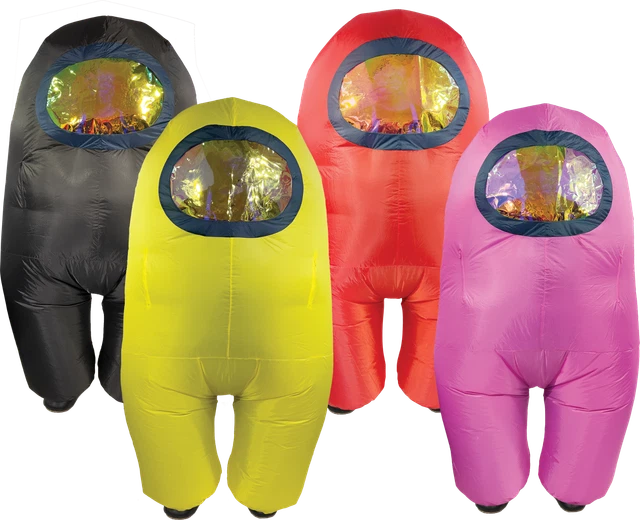 OFFICIAL AMONG US Inflatable Dress Up - Toikido - ADULT SIZE - as seen ...