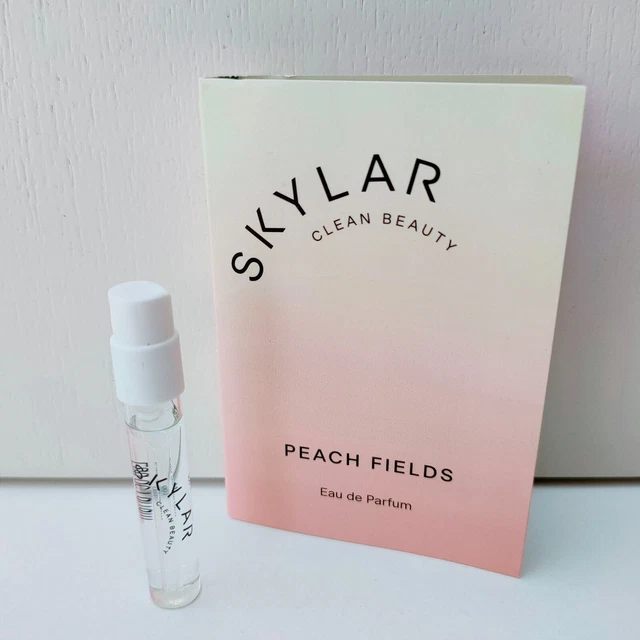 SKYLAR PEACH FIELDS Eau de Parfum mini Spray Fragrance, 1.5ml, Brand ...
