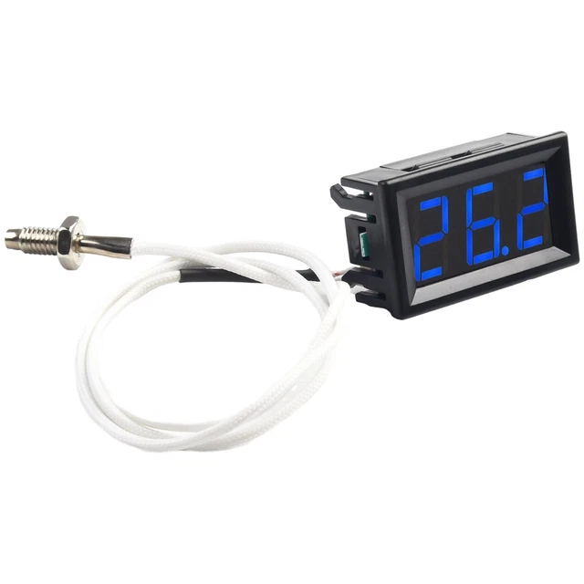 THERMOM TRE NUM RIQUE DEL rouge/bleu/vert thermom tre avec sonde NTC DC 12V EUR 5,59 - PicClick DE