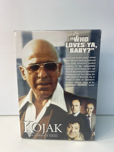 KOJAK- COMPLETE COLLECTION (Box Set Complete Collection R 4 DVD New And ...