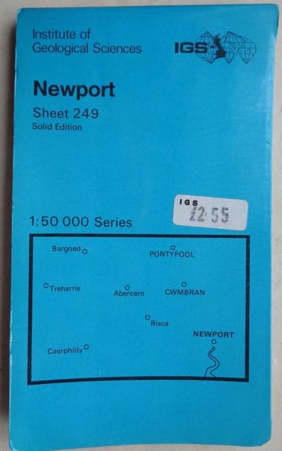IGS SURVEY MAP IGS Survey Map Newport etc gratuit p&p au Royaume-Uni ...