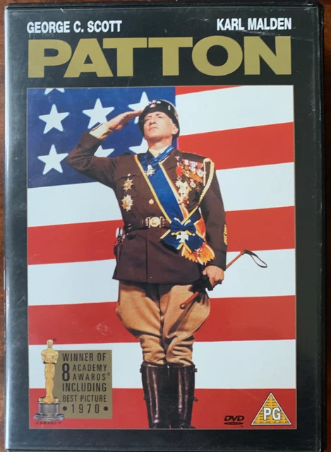 PATTON DVD 1970 World War II General Movie Biopic Epic 2 Discs £4.50 ...