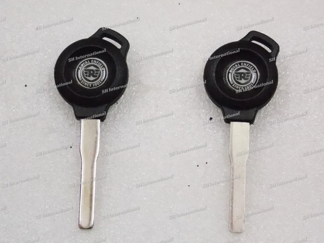 BLANK KEY PAIR For Royal Enfield Interceptor 650 Continental GT 650 ...
