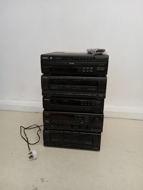 AIWA HIFI STACK System Cassette & CD Player Amplifier MZ-27000M £24.99 ...