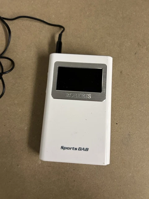 ROBERTS SPORTSDAB 5 portable DAB/DAB+/FM radio FREE P&P S1 £24.99 ...