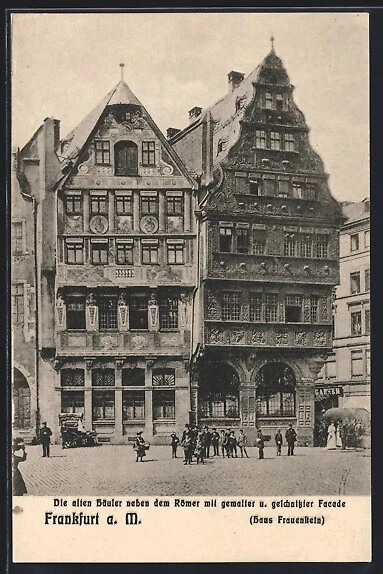 ALT-FRANKFURT, ALTE HÄUSER neben dem Römer, Ansichtskarte EUR 5,00 ...