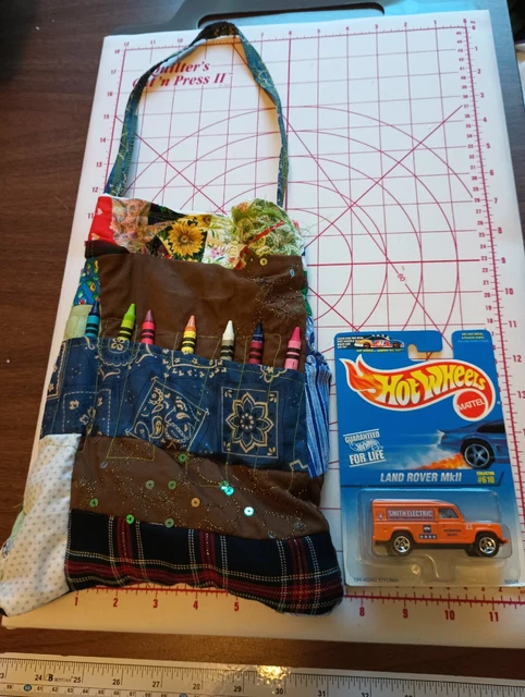 LAND ROVER MK II Hot Wheels Vehicle And KRT 🖍️ Tote Bag 🛍️💰 Lot! £7.45 ...