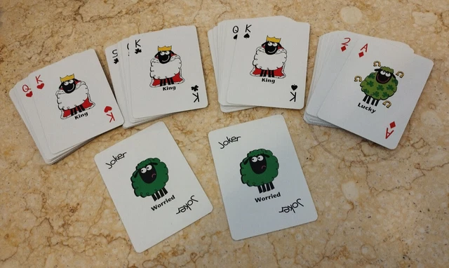 WACKY WOOLLIES IRELAND Playing Cards Carte Da Poker Shamrock Gift Co ...