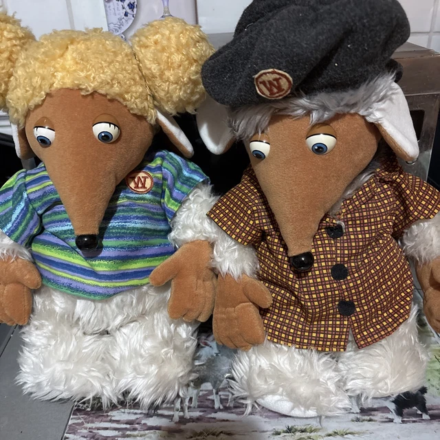 THE WOMBLES 13” soft toy BUNGO & Alderney By Elizabeth Beresford FIRST ...