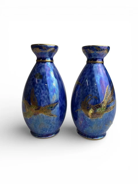 PAIR DE VASES Wedgwood Ordinary Lustre par Daisy Makeig-Jones EUR 1.500 ...