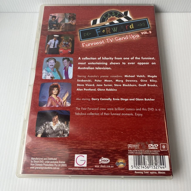 FAST FORWARD DVD Funniest TV Send Ups Volume 3 Vol Three $43.00 ...