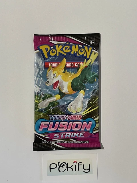 POKEMON 1X FUSION Strike Booster Pack New & Sealed TCG #2 BOLTUND PACK ...