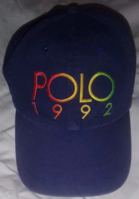 POLO RALPH LAUREN Stadium 1992 Cap Rasta Hi Tech Sportsman CP93 Red ...