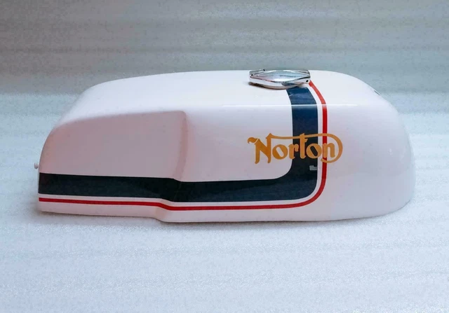 NEW NORTON COMMANDO Dunstall Triton Norvil Cafe Racer Painted Steel ...