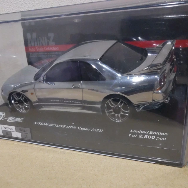 MINI-Z AUTO SCALE Collection Nissan Skyline GT-R V Spec (R33) Chrome ...