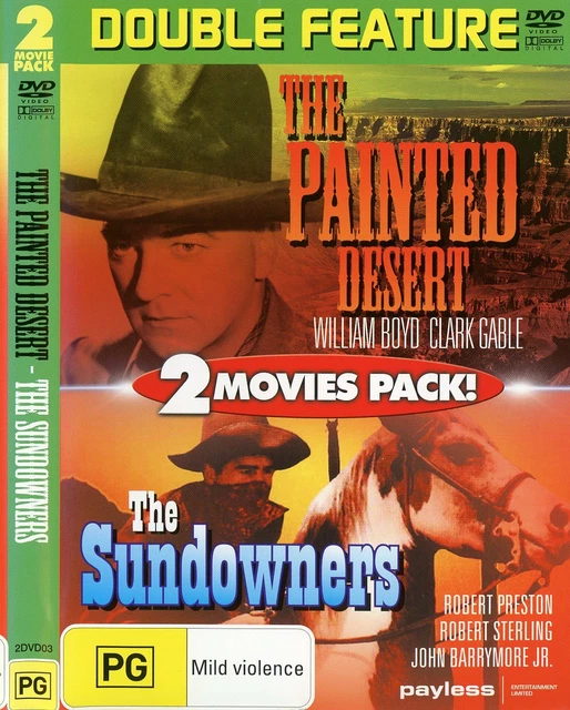 THE PAINTED DESERT + The Sundowners DVD (Region ALL PAL) VGC $7.95 ...
