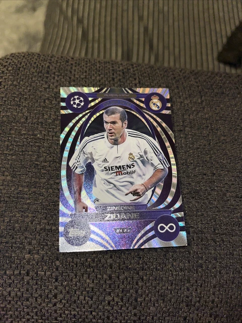 MATCH ATTAX 2025 2026 Champions League IN 10 Infinity Zidane Real ...