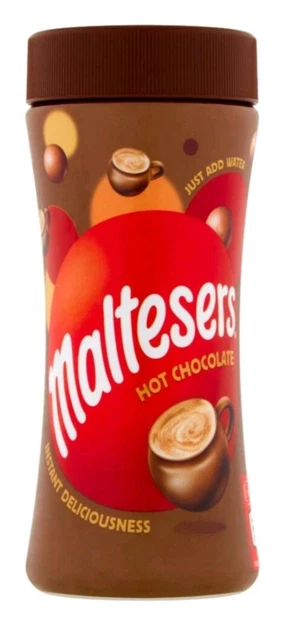 MALTESERS HOT CHOCOLATE 225g Cocoa and Malt Flavoured Powder Drink £2. ...