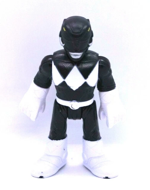 MATTEL IMAGINEXT SCG Power Rangers Black Ranger 3” Mini Action Figure ...