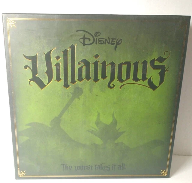 DISNEY VILLAINOUS THE Worst Takes It All Board Game Ravensburger Complete 2019 £12.76 - PicClick UK