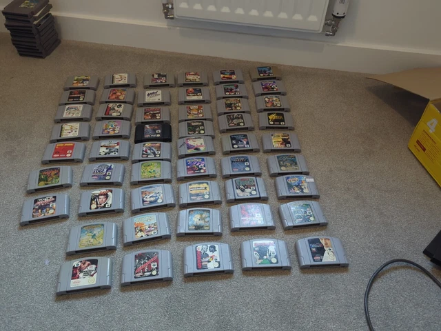 NINTENDO N64 52 Game Bundle Loose - All Tested! 52 Games!!! £0.99 ... NINTENDO N64 52 Game Bundle Loose - All Tested! 52 Games!!! £0.99 ...