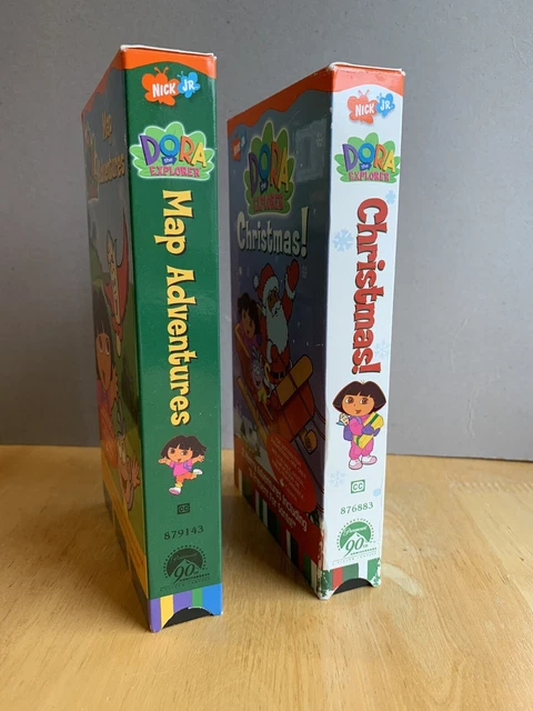 DORA THE EXPLORER VHS Tapes - Map Adventures & Christmas! EUR 2,44 ...