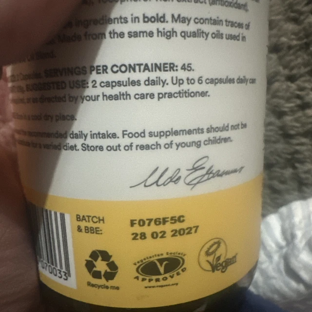 UDO'S CHOICE ULTIMATE Oil Blend - 90 Capsules £23.58 - PicClick UK